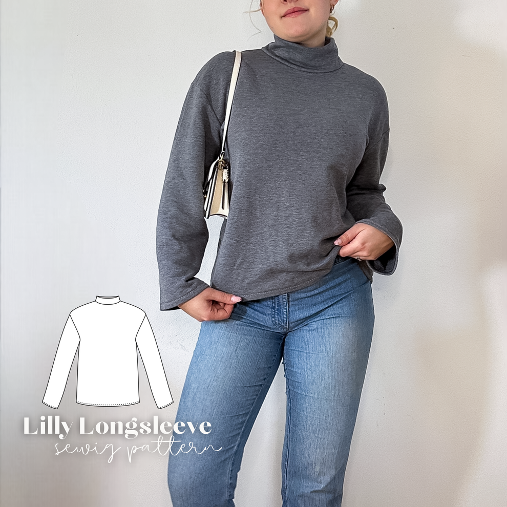 Lilly Longsleeve Schnittmuster DEUTSCH – vintageBambi