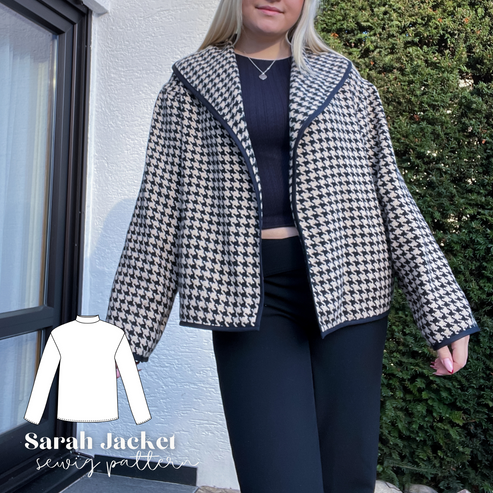 Sarah jacket sewingpattern ENGLISH – vintageBambi