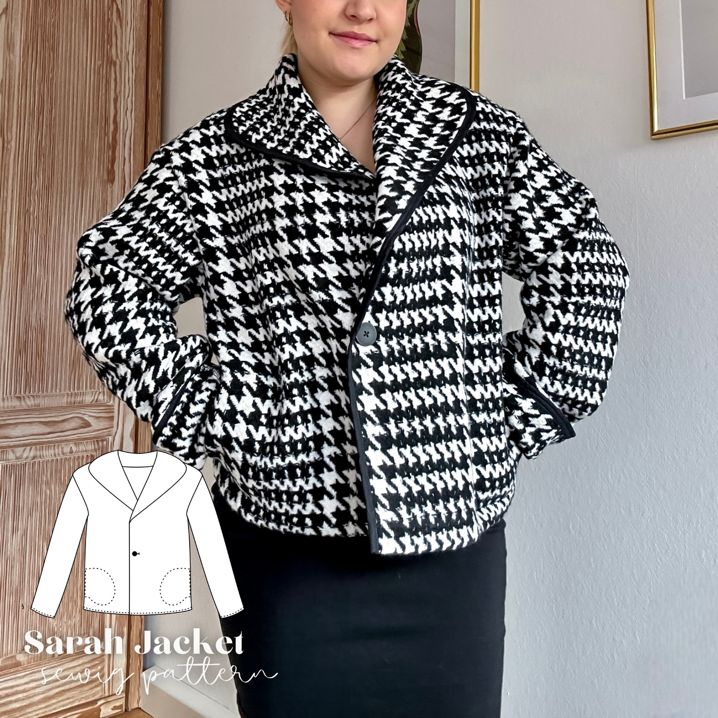 Sarah jacket sewingpattern ENGLISH – vintageBambi